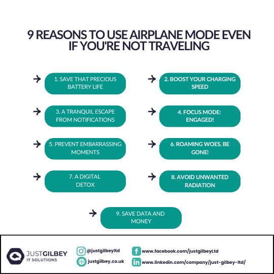 9 Reasons To Use Airplane Mode Even If You’re Not Traveling | Just ...